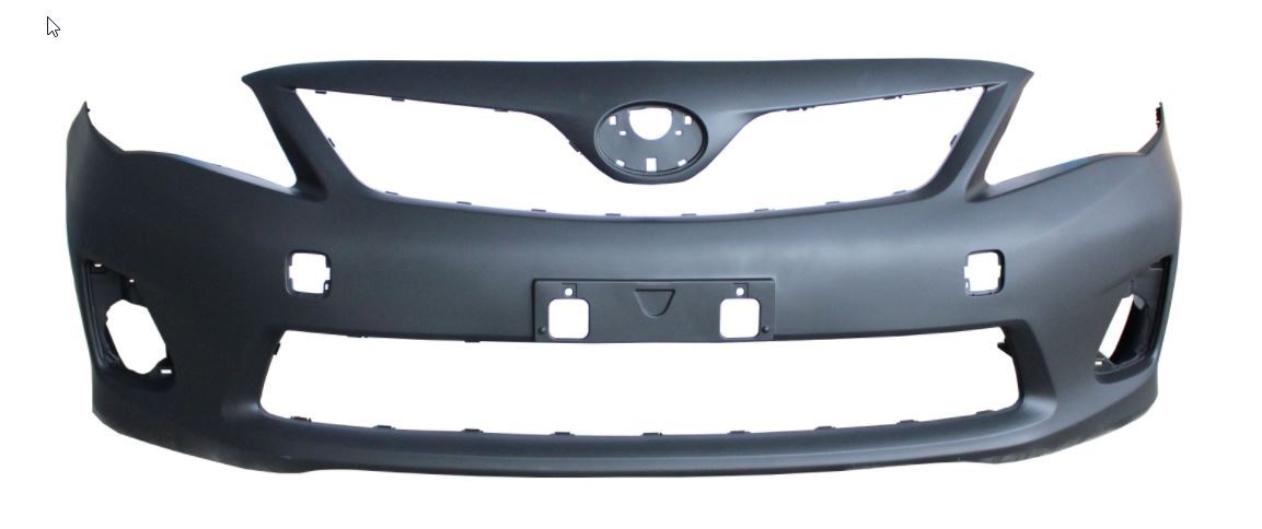 TOYOTA BUMPER FRONT COROLLA SEDAN 10 - 12 AFTERMARKET – Kent Distributors